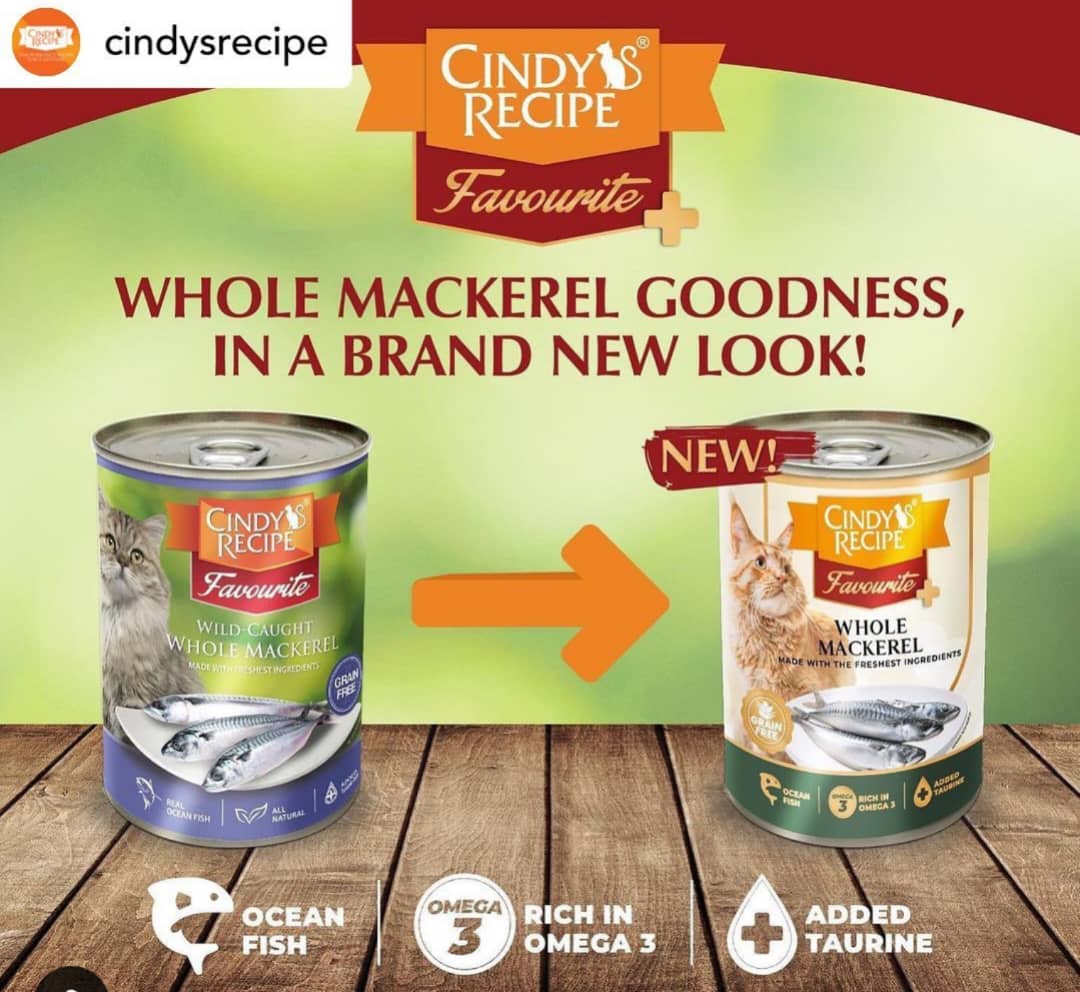 Cindy's Recipe Favourite(1Carton 24 Can)400G Wet Food /Cat Canned ...
