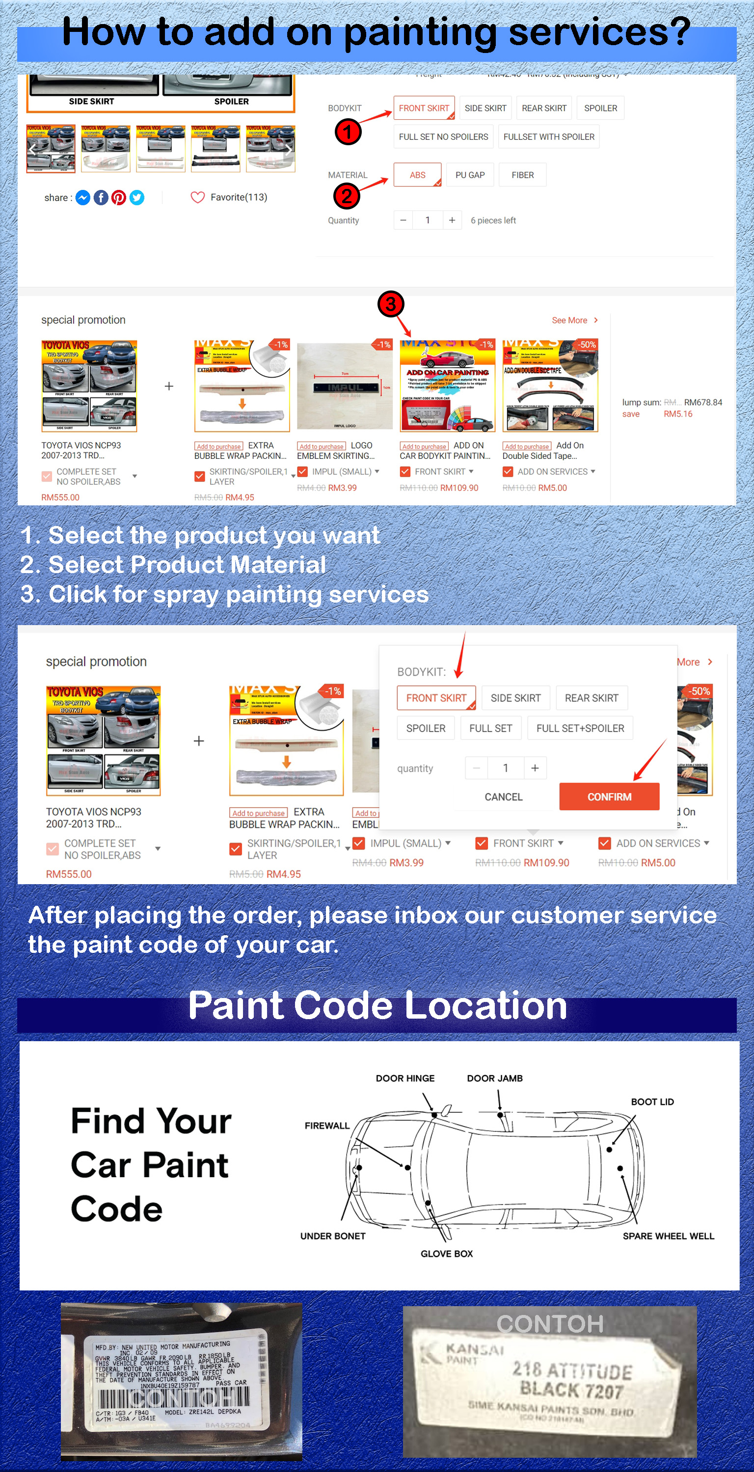 PROTON WIRA / SATRIA CHARGE SPEED FRONT BUMPER (CHARGE SPEED) BUMPER ...