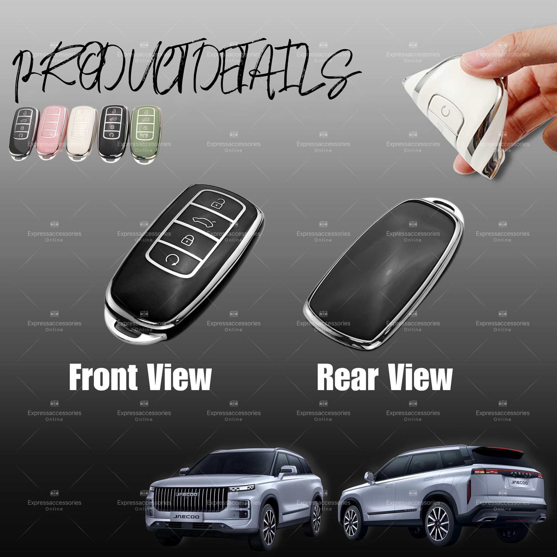 JAECOO J7 OMODA 5 TIGGO 7 TIGGO 8 PRO TPU Car Keyless Cover Car Key ...