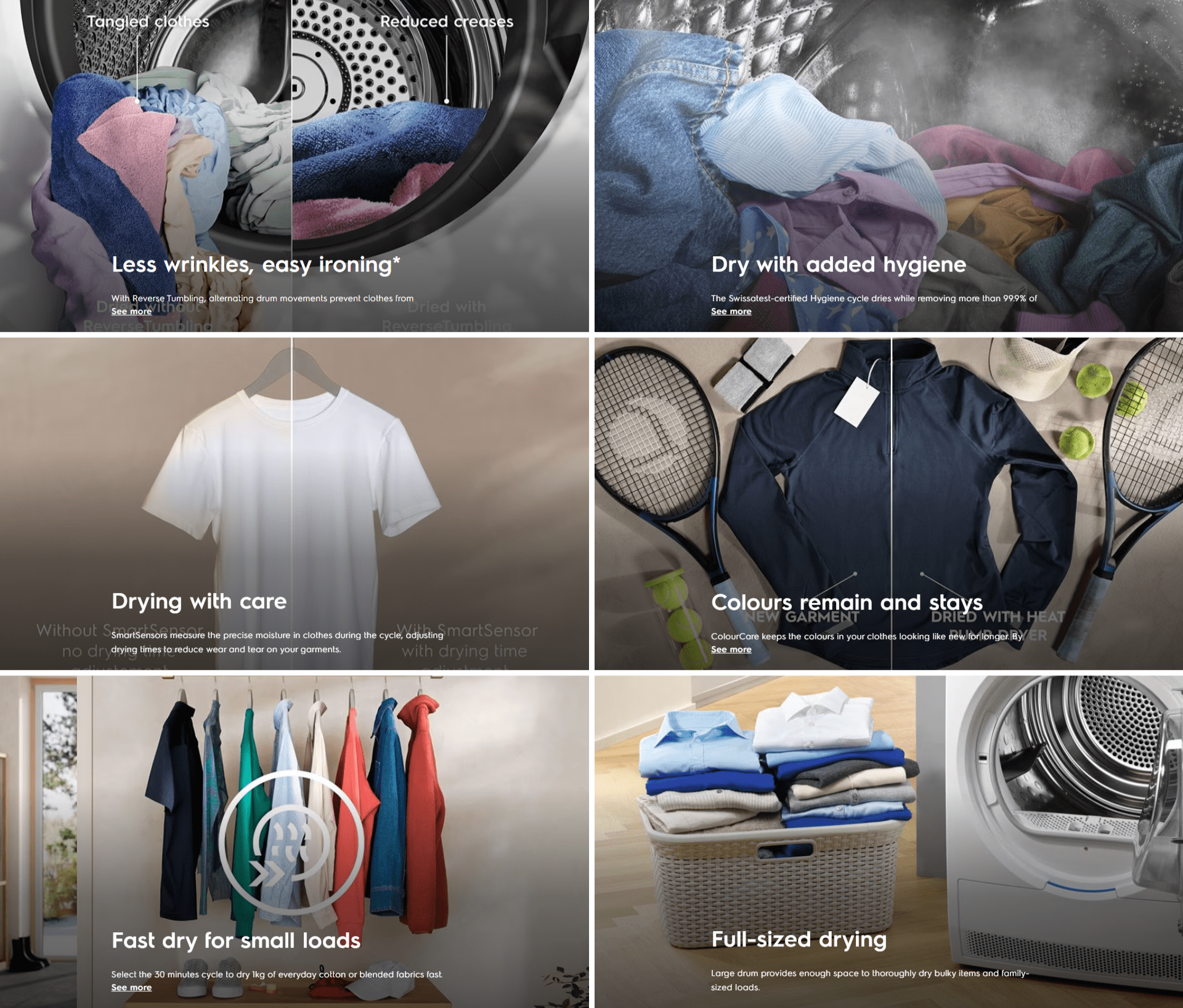 [2024] Electrolux UltimateCare 300 8/9KG Venting Dryer | EDV804H3WC ...