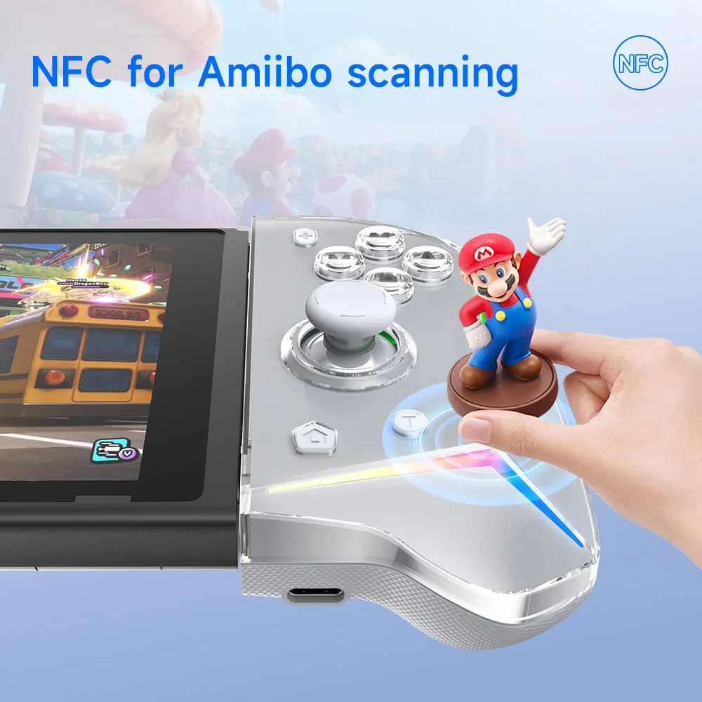 EasySMX S15 L/R Joypad Wireless RGB Controller Compatible with Nintendo ...