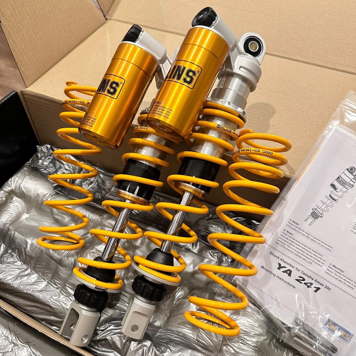 YAMAHA X-MAX V2 XMAX 250 / 300 ORIGINAL OHLINS YA241 YA 241 XMAX V2 ...