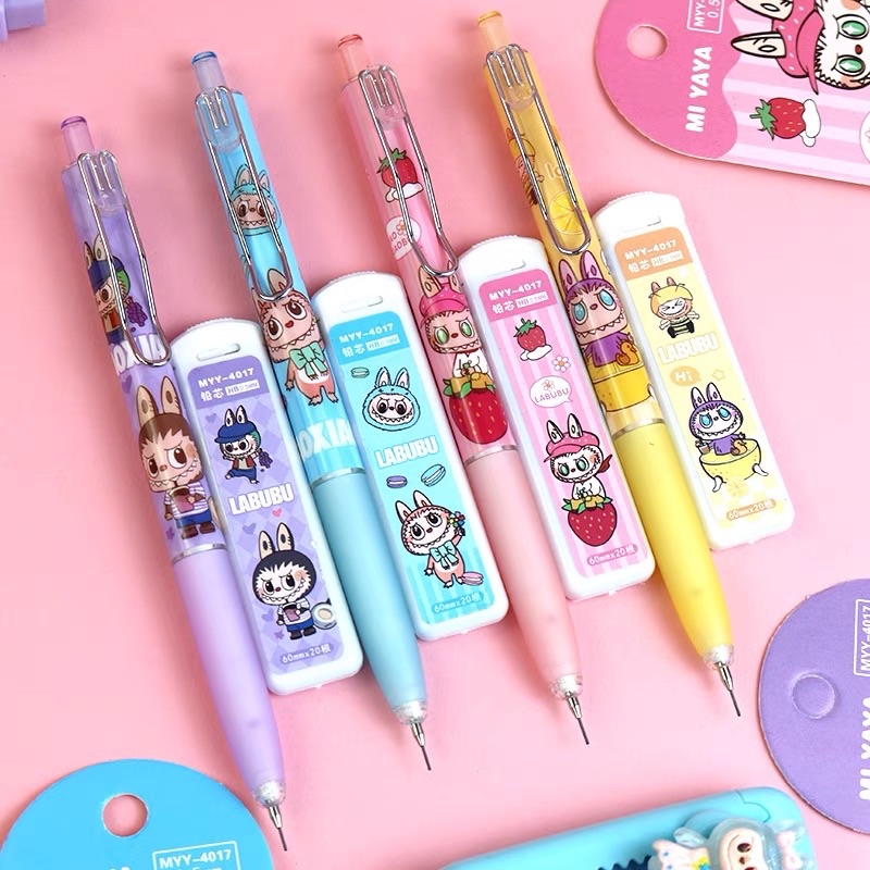 SNT(4017) Pensil Mechanical Pencil 0.5 With Lead Kuromi Pencil Labu ...