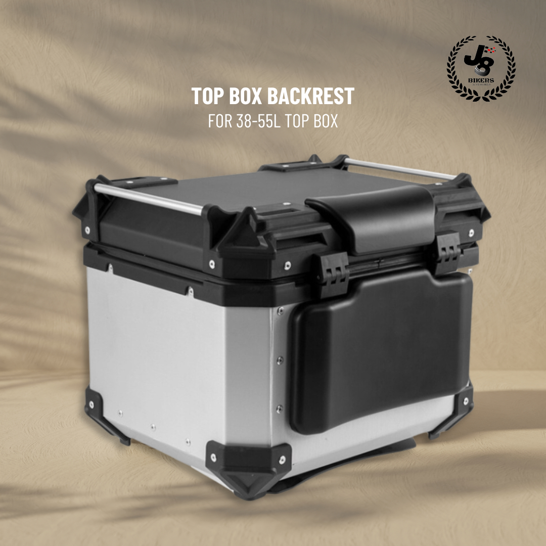 COMBO UNIVERSAL MOTORCYCLE TOP BOX TOPBOX KOTAK BELAKANG 45L 45 LITRE ...