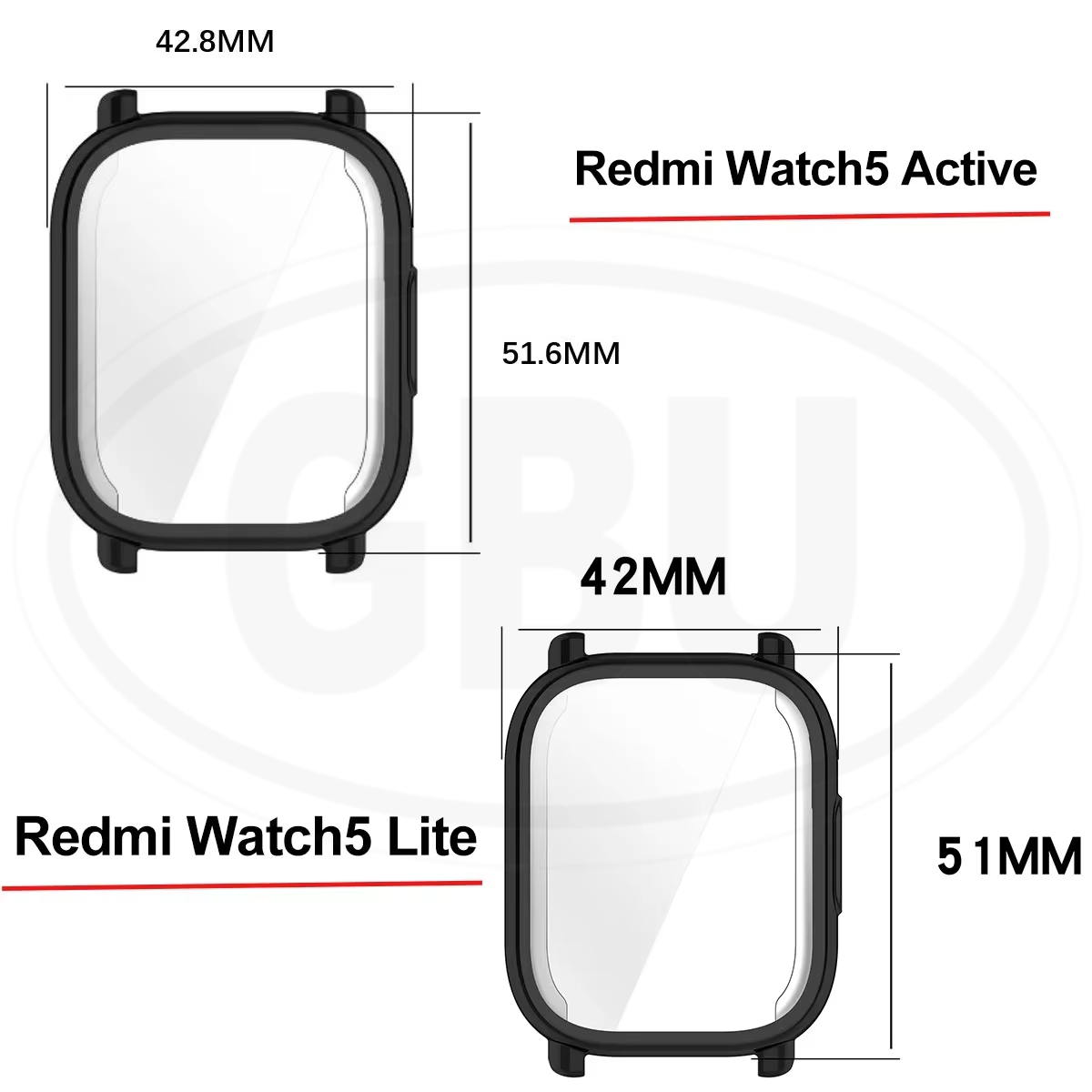 Xiaomi Redmi Watch 5 / Redmi Watch 5 Lite / Redmi Watch 5 Active Sarung ...