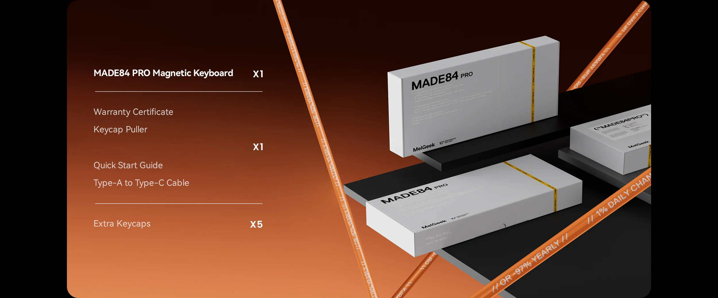 Melgeek MADE84 Pro Hall Effect Gaming Keyboard | Shopee Malaysia