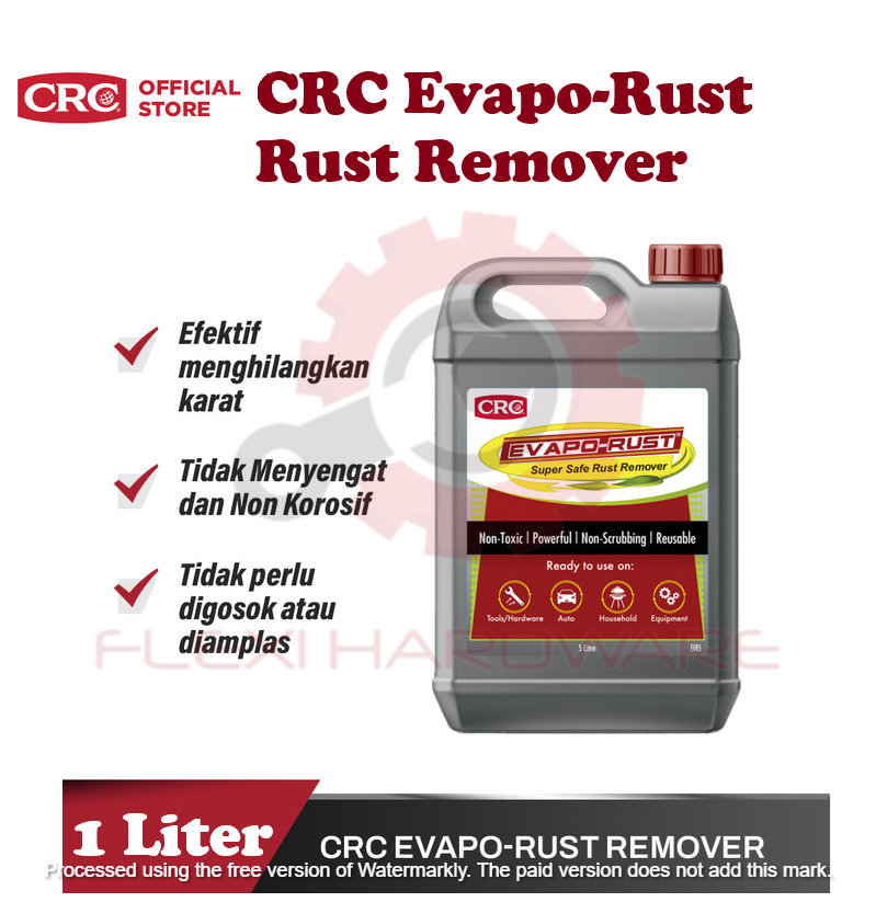 CRC ® 1Liter Heavy-Duty ® Evapo-Rust Rust Remover 1752719 | Shopee Malaysia