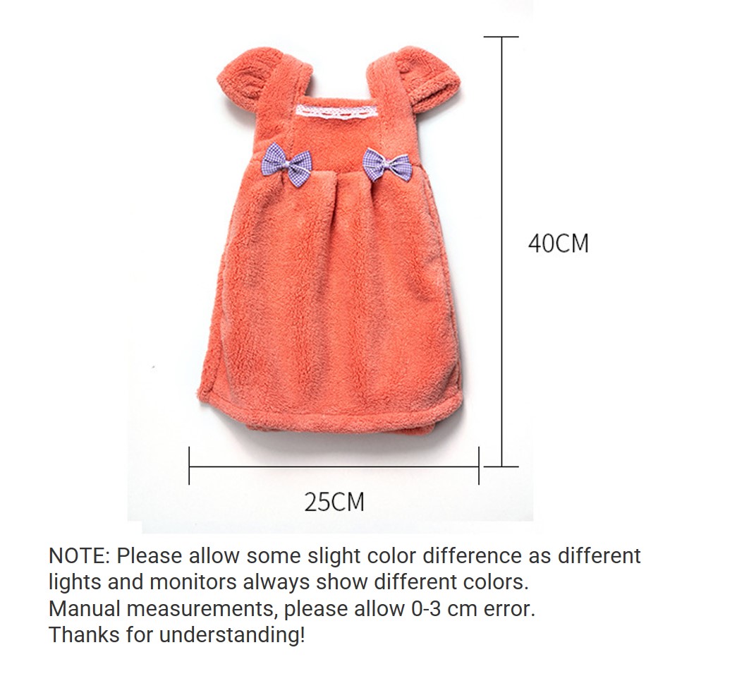 QM Ribbons Cute Hand Towel Hanging Kitchen Towel Bath Mini Towel Gift ...