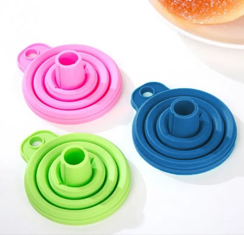 Household Telescopic Funnel Kitchen Packaging High Temperature ...