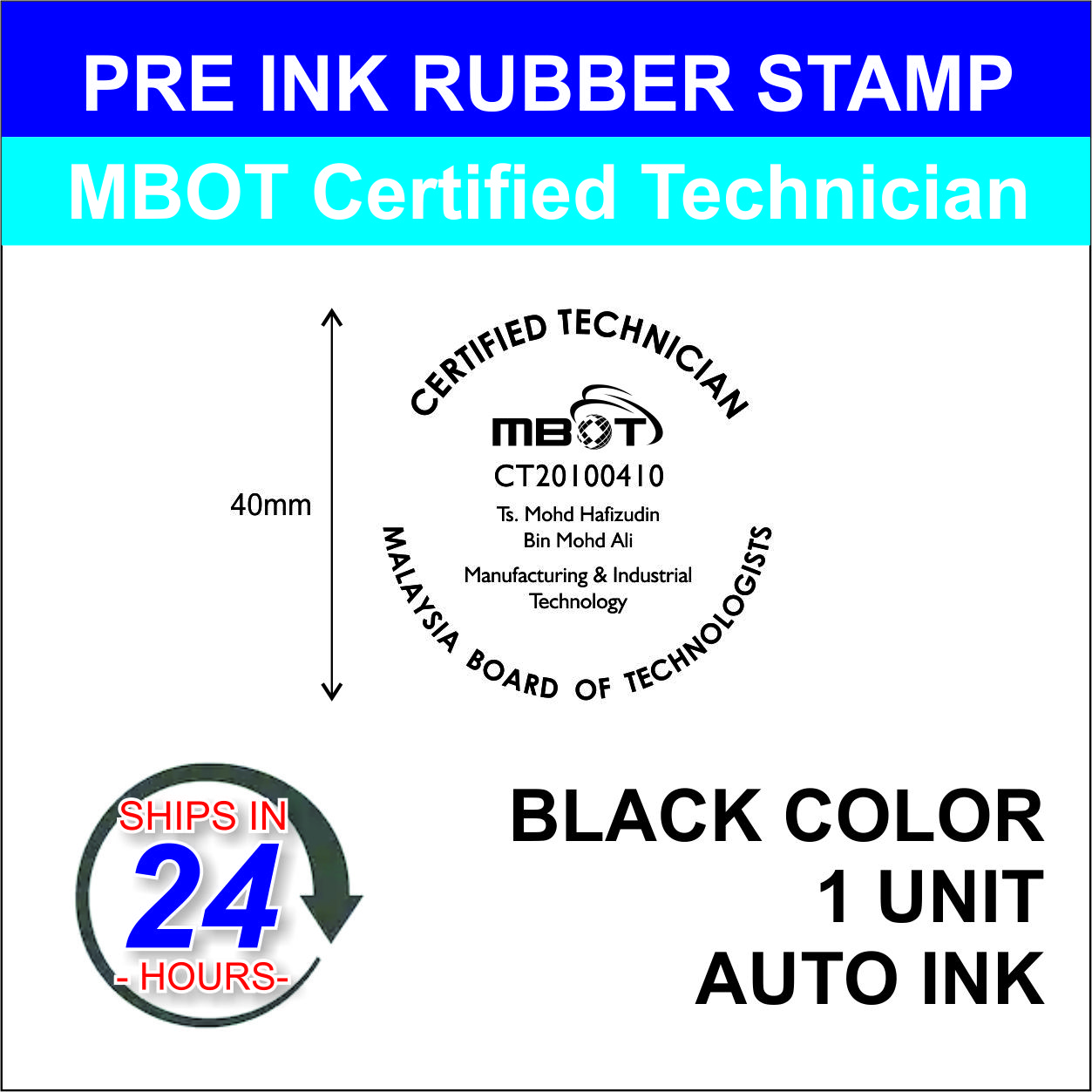 MBOT Professional Technologist / Certified Technician | Malaysia Board ...