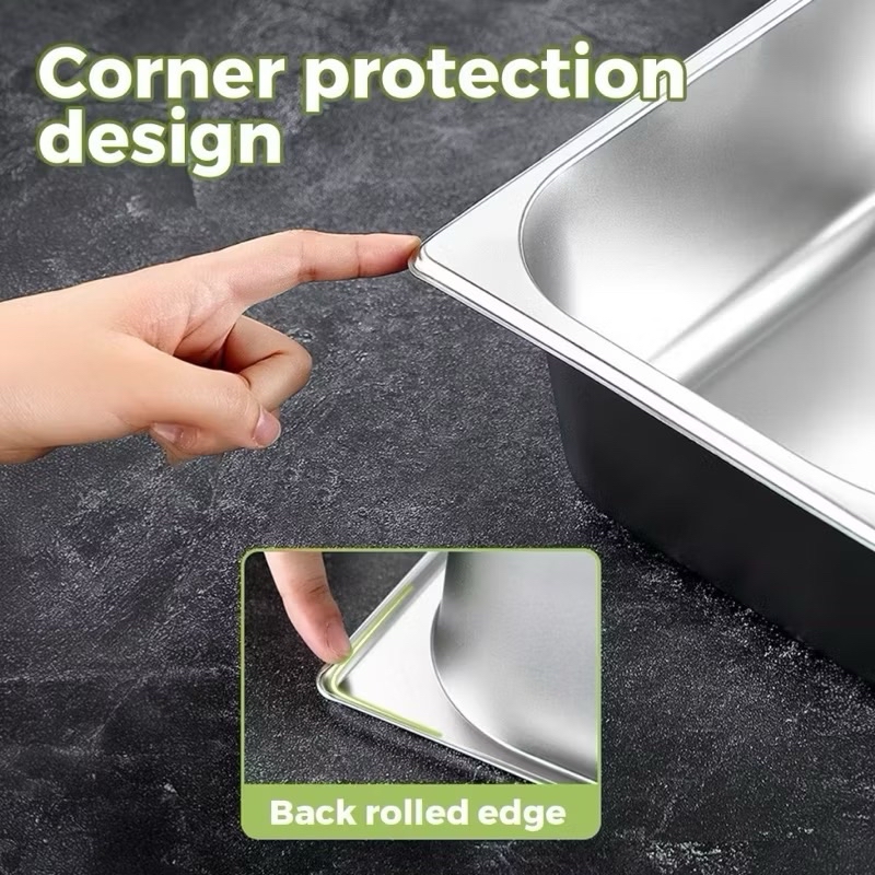 Mk.Wares S/Steel 1/1 Fullsize Food Pan Tray/Buffet Tray/Tray Buffet ...