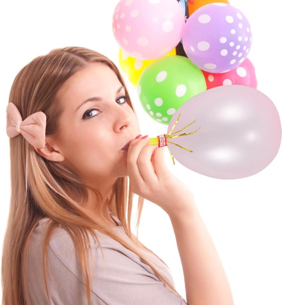 50pcs Party Whistle Noisemaker Balloon for Kids, Fun Whistle for ...