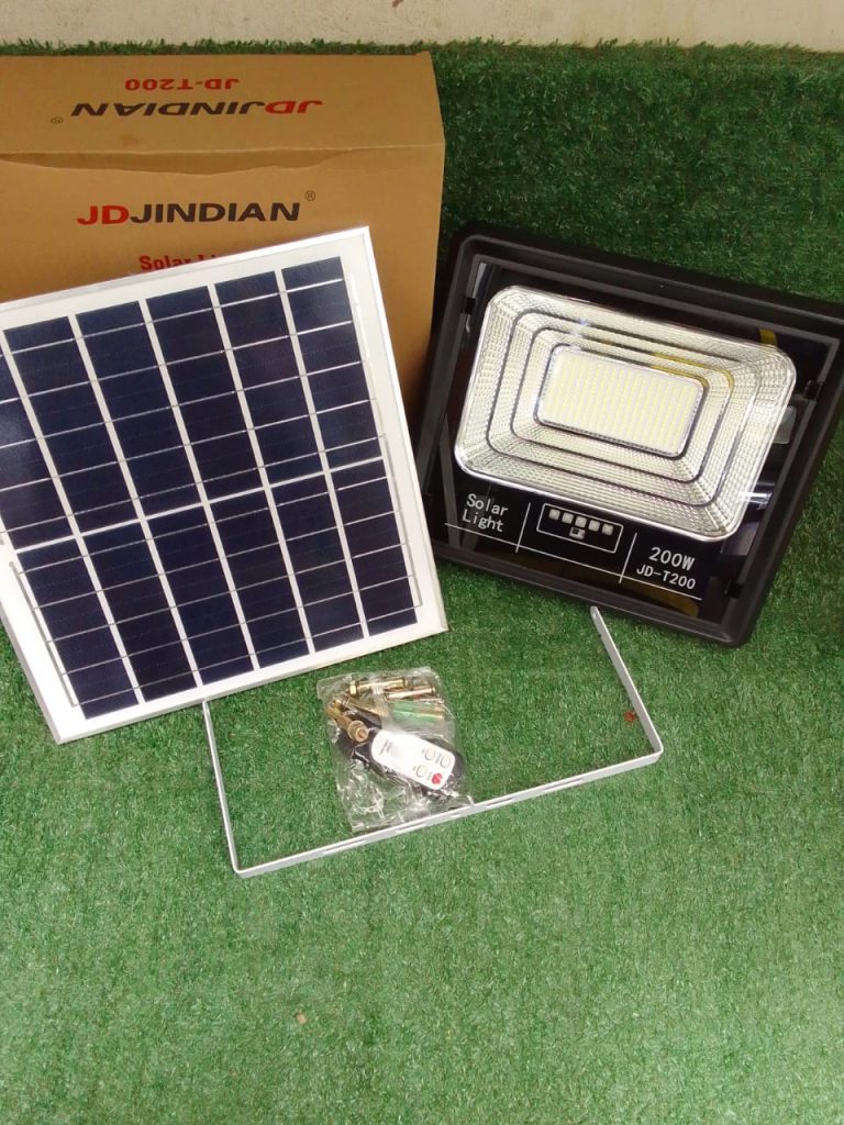 JD-T200 JD Solar Flood Light T-Series (Solar Charge, LED Light ...