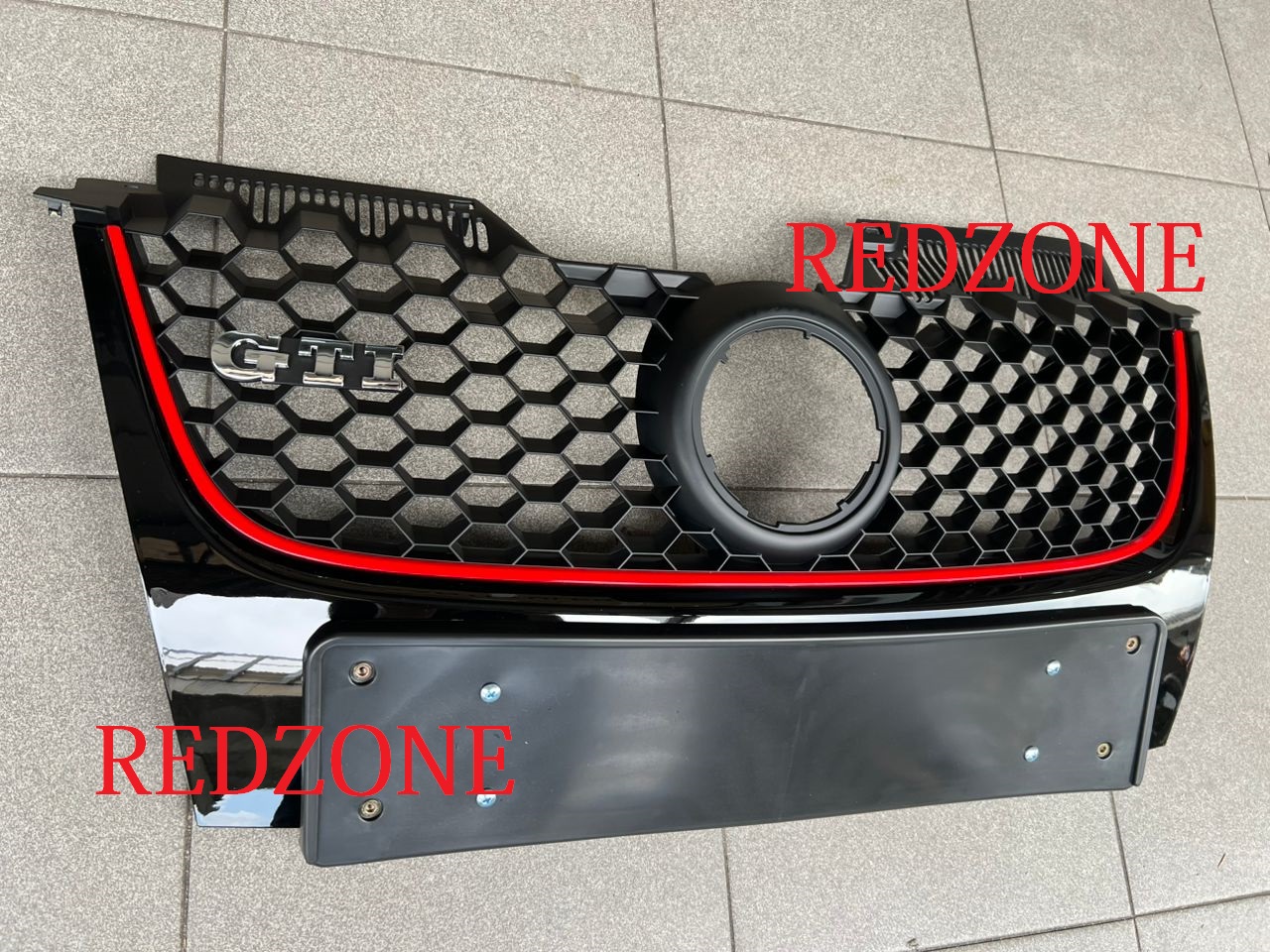 VOLKSWAGEN VW MK5 GOLF 2003 GTI 2.0 FRONT GRILLE WITH GTI WORD / SARONG ...