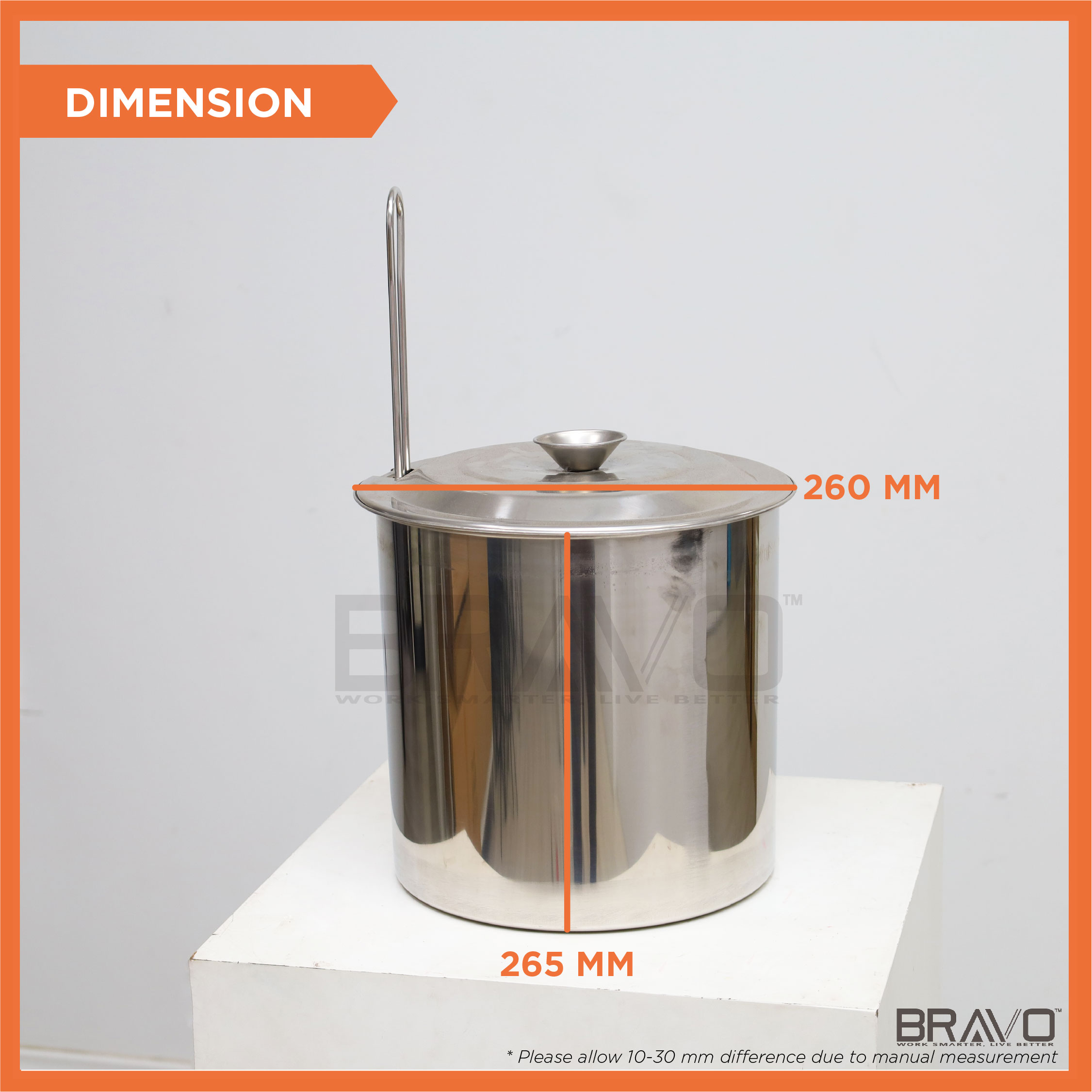 BRAVO Stainless Steel Wrapping Table With 1 Tier Undershelf Meja Salut ...