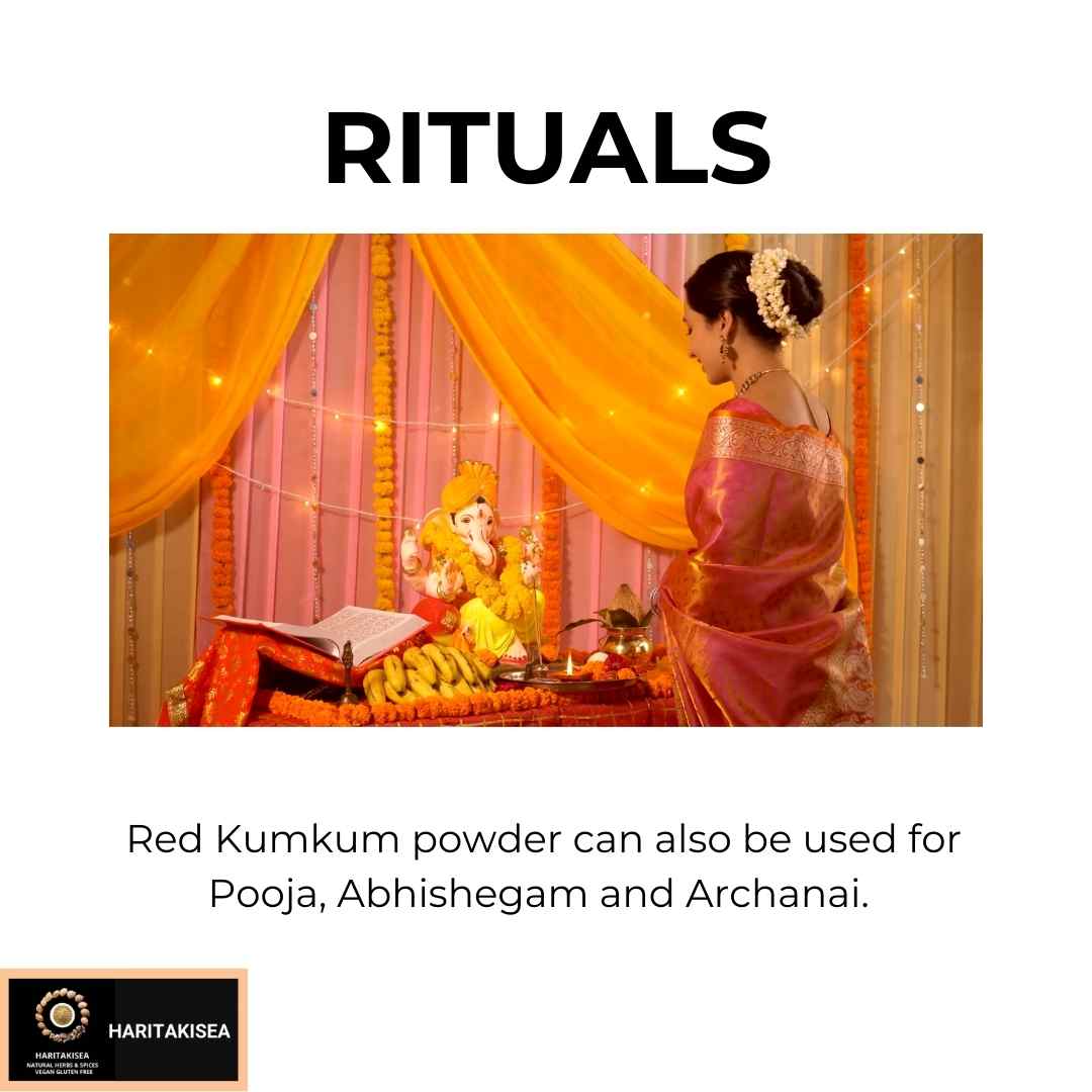 100% PURE NATURAL RED THALAMPOO KUMKUM POWDER 200 GMS(Kungumam, Red ...