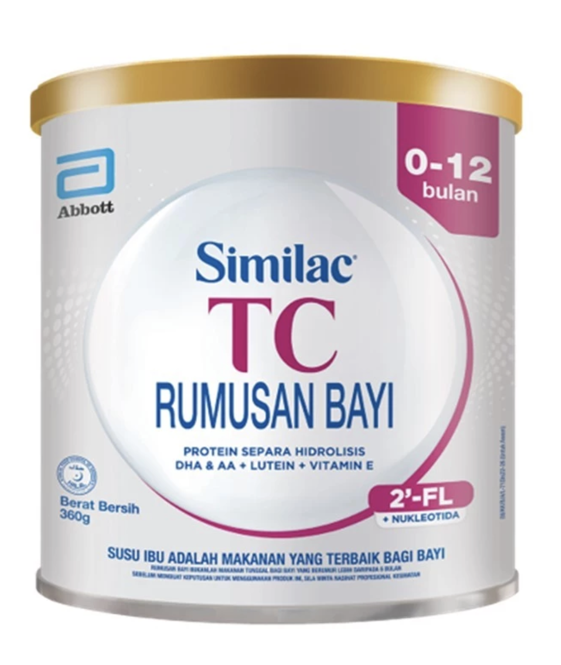 Similac TC 2'-FL / Total Comfort for Baby / 360g / Lactose Intolerance ...