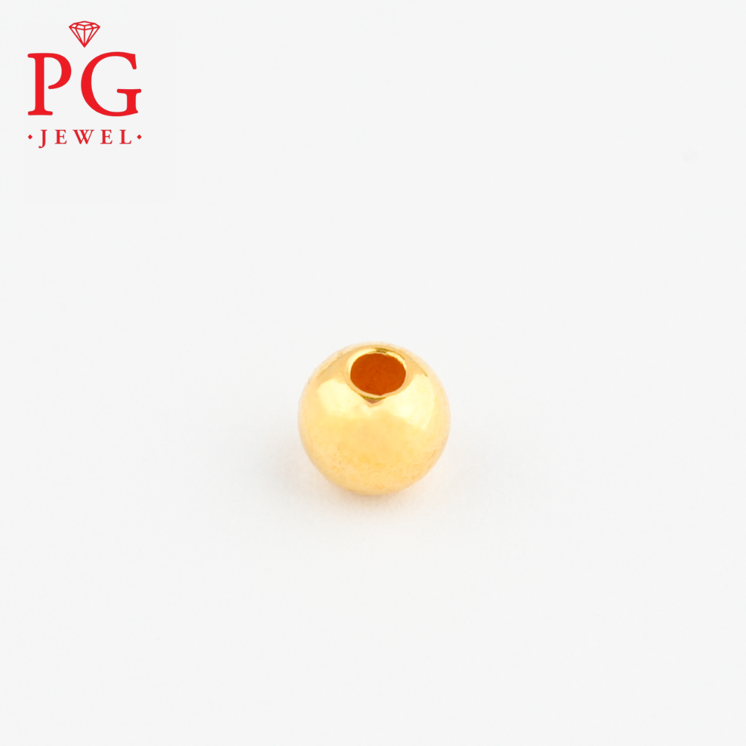 999/24K Gold Charm / Charm Emas Ball 足金金珠串饰 PGJH181276 | Shopee Malaysia