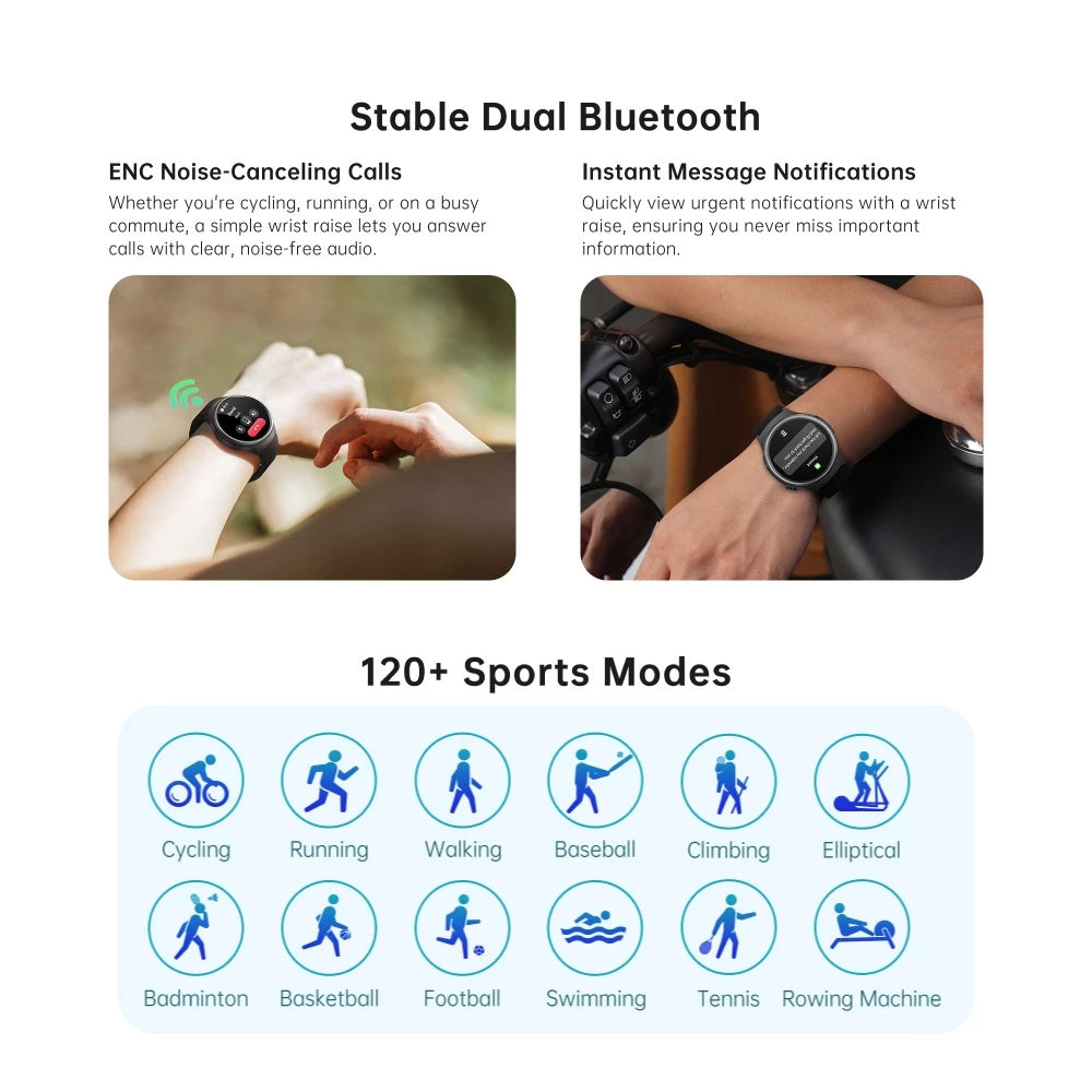 Black Shark Watch A3 Smartwatch | Bluetooth ENC | 3 ATM Water ...