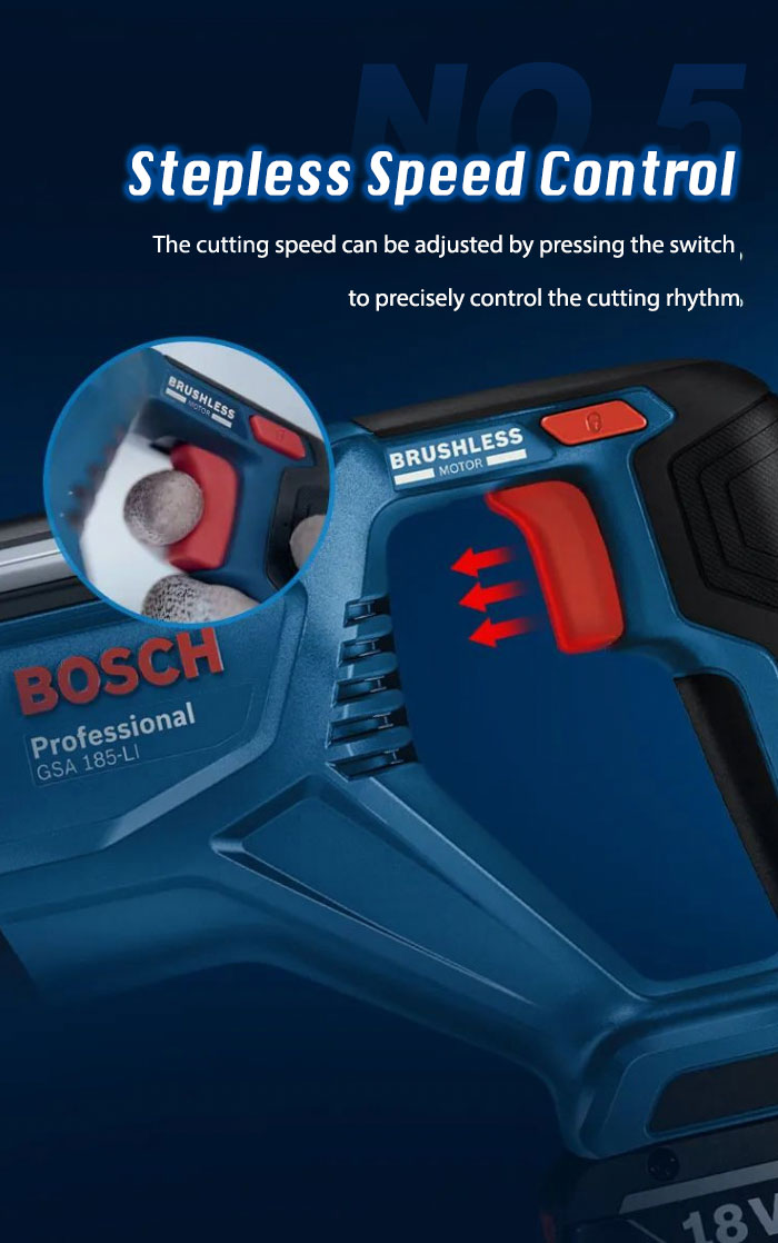 BOSCH GSA185 GSA 185-LI GSA 185 RECIPROCATING SAW SABRE SAW BATTERY SAW ...