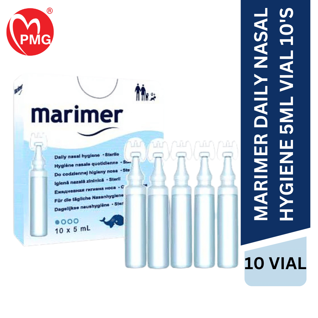 [PMG PHARMACY] Marimer Daily Nasal Hygiene 5ml Vial 10's | Shopee Malaysia