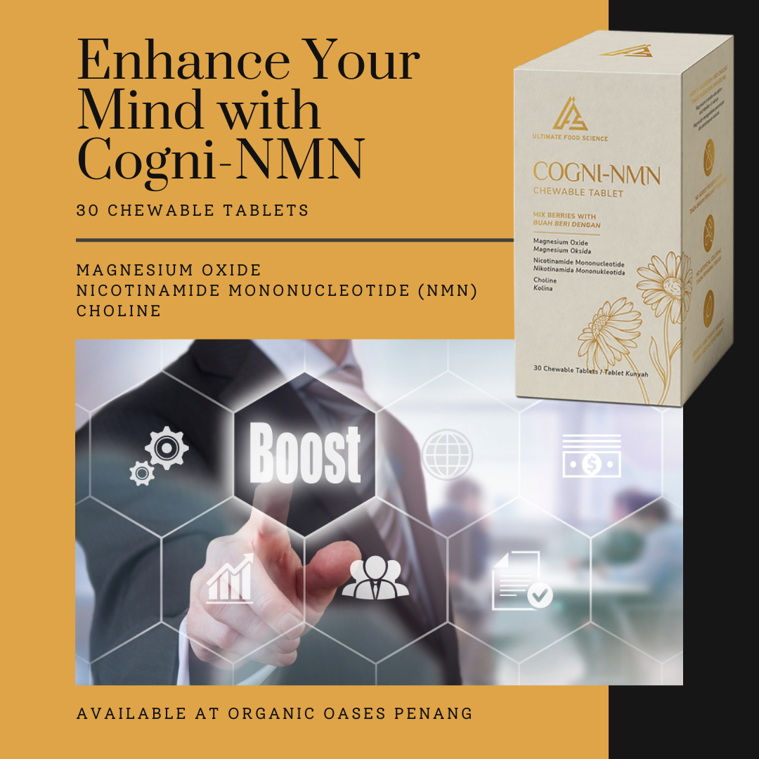 Ultimate Food Science Cogni-NMN 30 chewable tablets (EXP 07/2026 ...