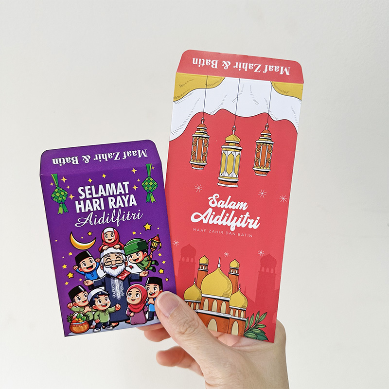 Design 2026 50 Keping / Combo 109gsm Sampul Duit Raya Murah | Shopee ...