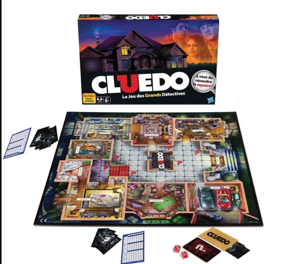Cluedo Suspect Clue Discover the Secrets Classic Board Cards Family ...