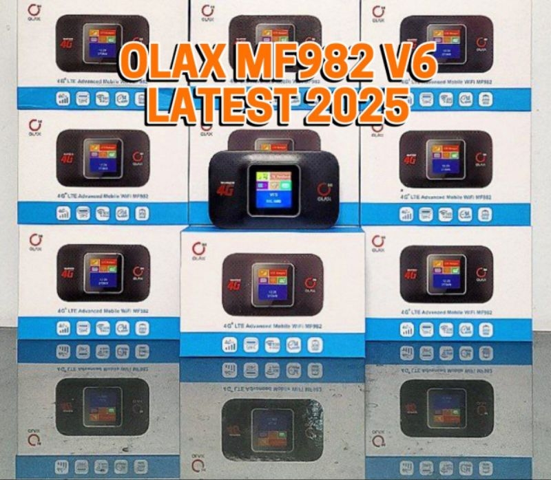 MODIFIED OLAX MIFI V3 V4 V5 MF982 4G LTE B28 MODEM BYPASS HOTSPOT QUOTA ...