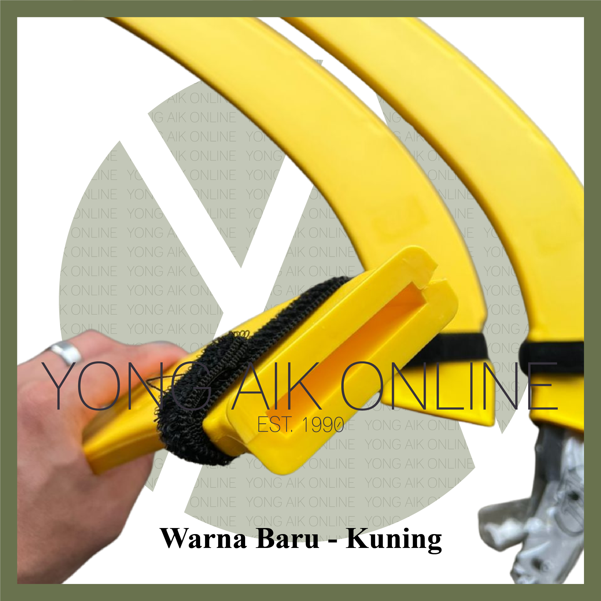 [100% ORIGINAL] All New Color Yellow PVC Sarung Sabit 111 | Plastic ...