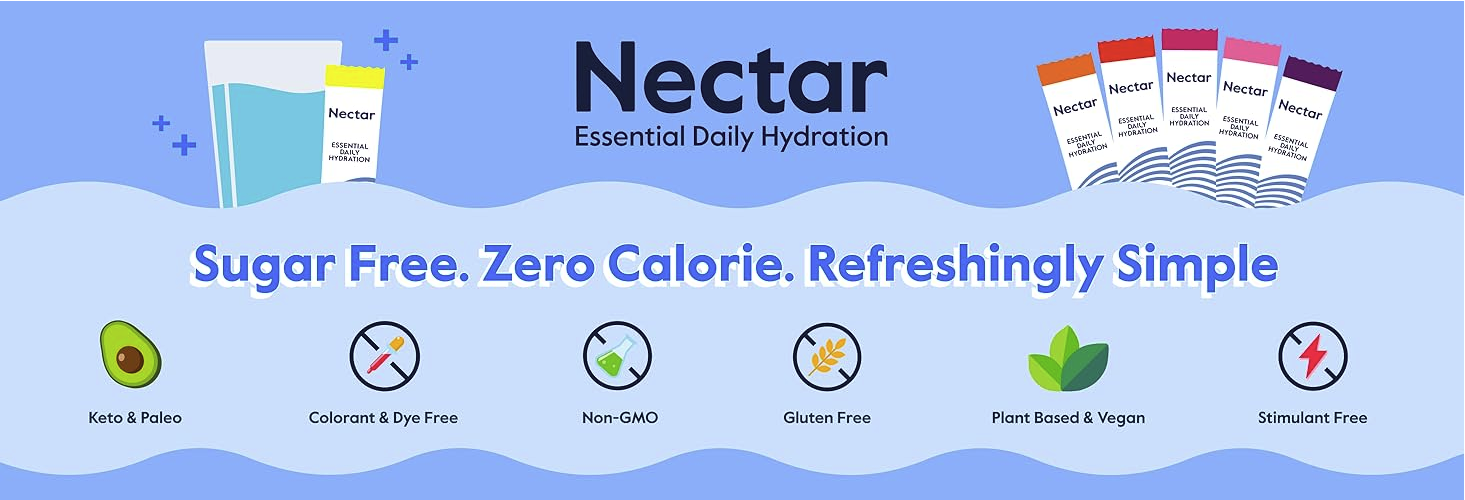 Nectar Hydration Electrolytes Powder Packets | Shopee Malaysia