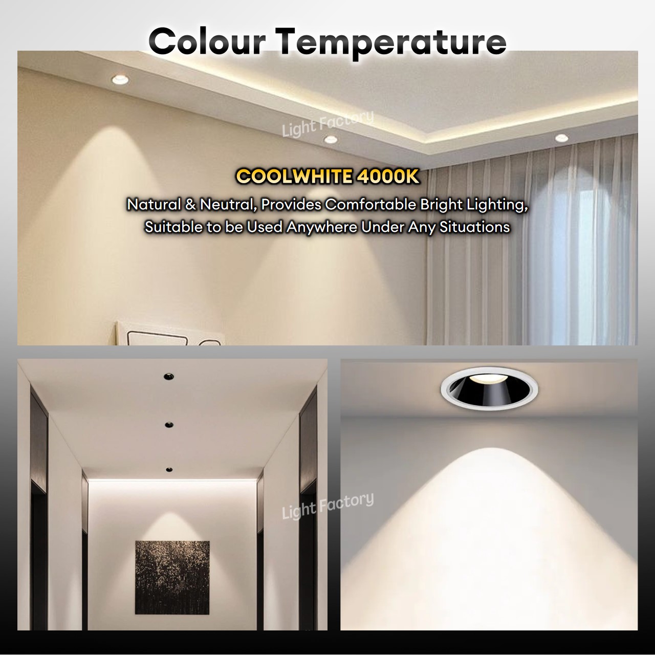 Philips LED Recessed Spotlight Downlight 7W/7.5W /11W DL260 SL260 Eye ...