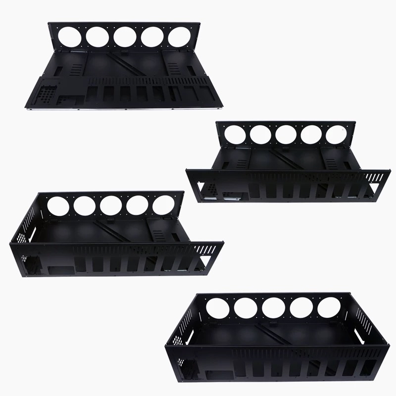 {ReadyStock} 8 GPU Fold Riserless Motherboard B85 casing mining ...