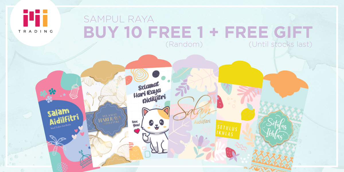 Sampul Raya 2025 / Sampul Duit Raya / Pastel Color (Ready Stock ...