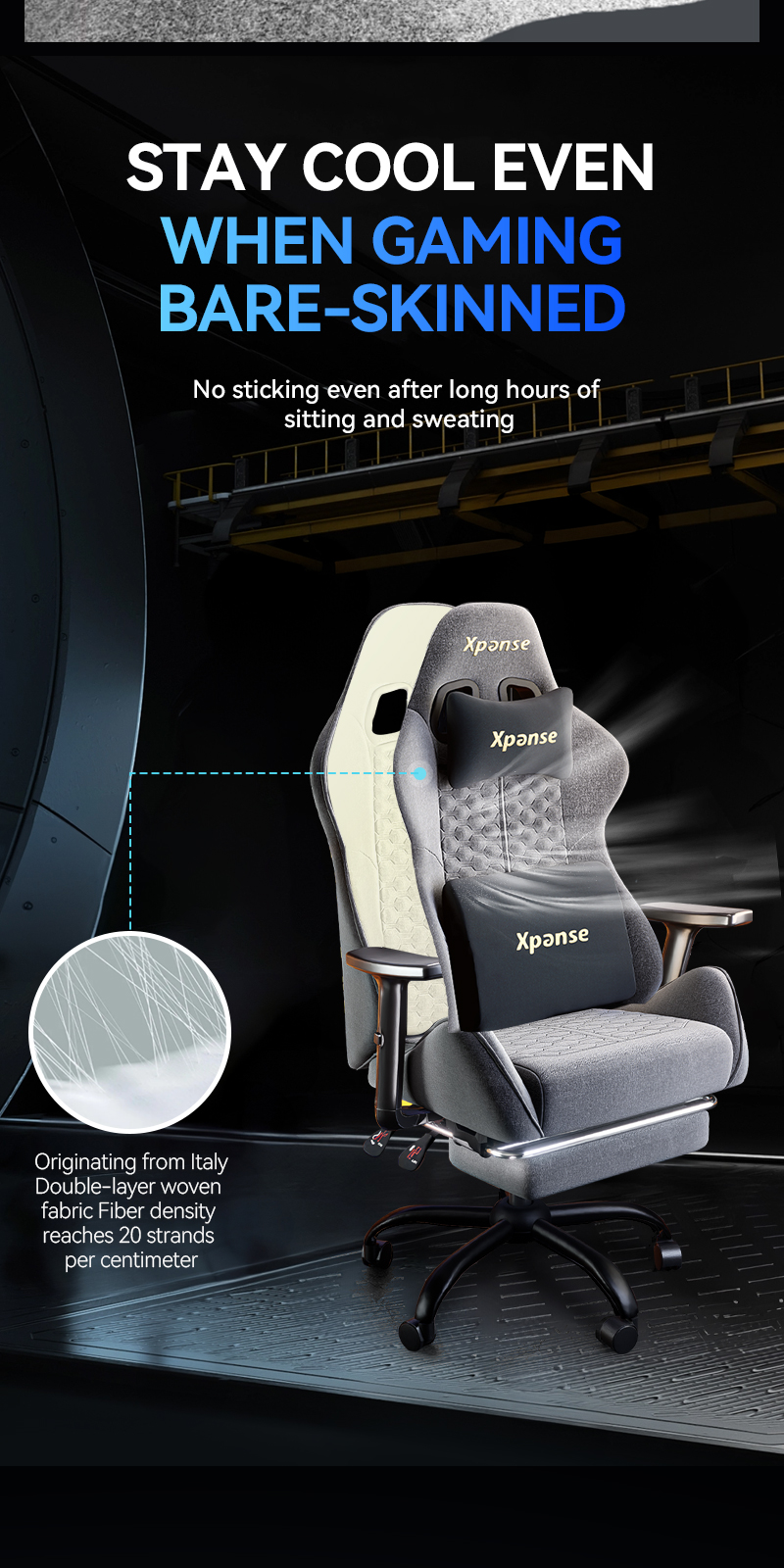 Xpanse Xcelon Gaming Chair Kerusi Office Ergonomic Computer Chair With ...