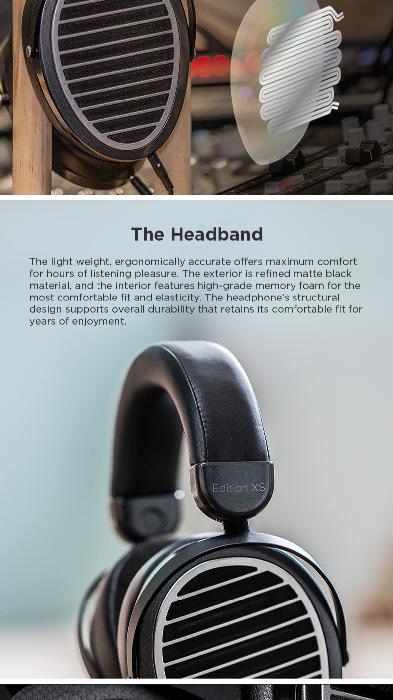 Hifiman Edition XS, Open Back Headphones: Stealth Magnets, Full-Size ...