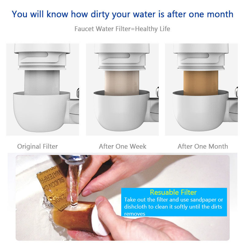 Household Faucet Water Purifier Ceramic Filter Core Water Purifier Tap ...