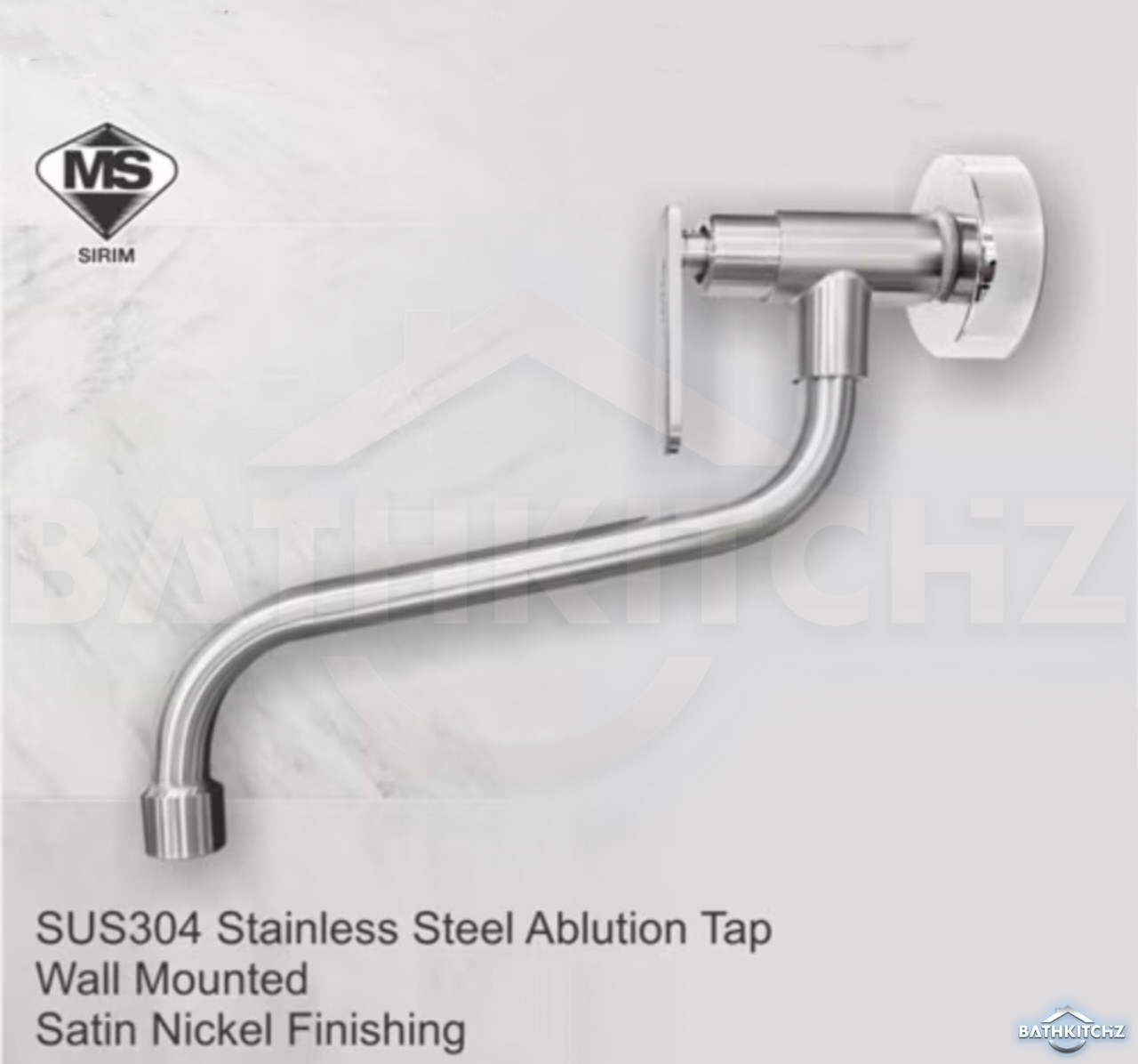 DOE Brass Wall Mounted Ablution Tap Mosque Taps Pray Washer Water ...