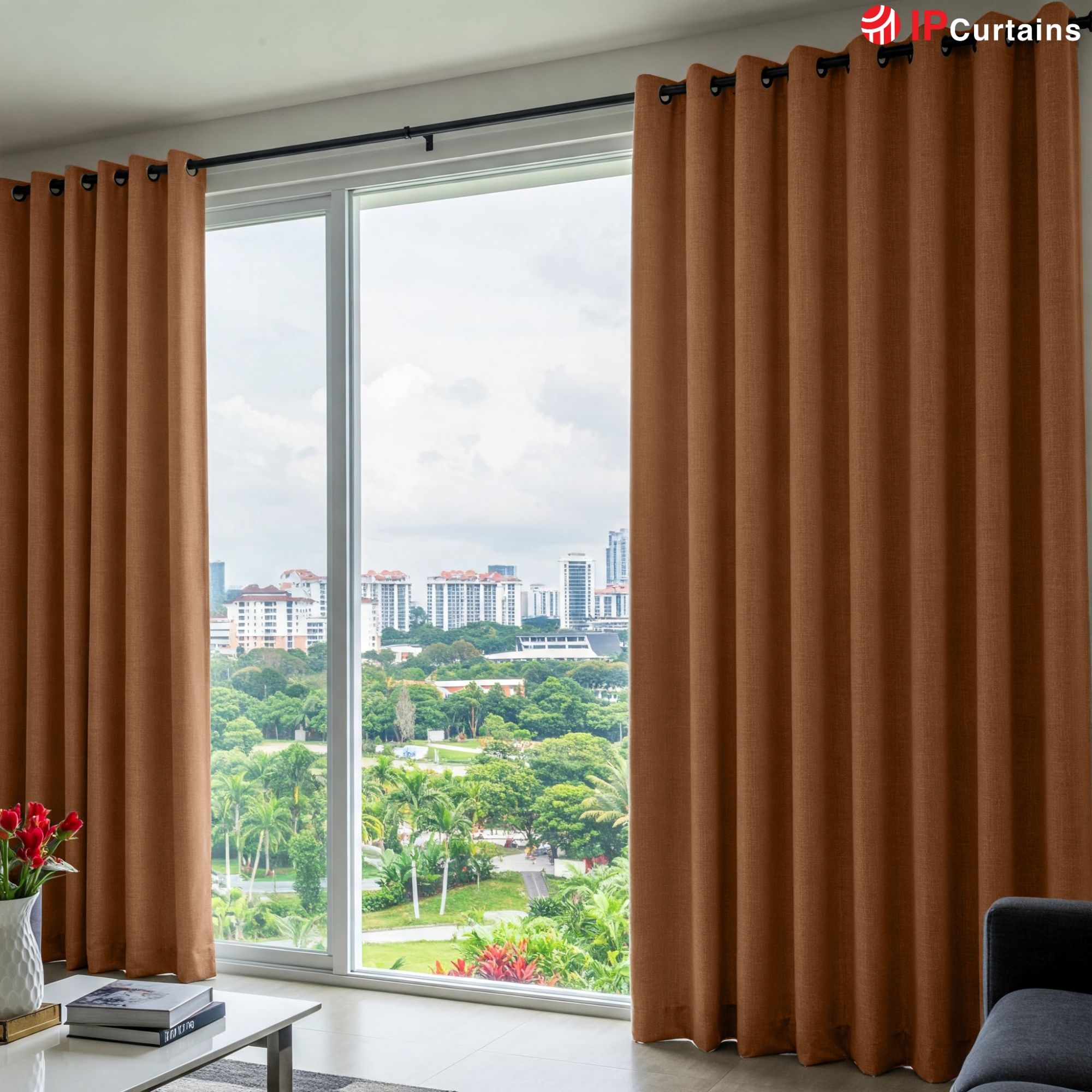IP Curtain Nexus Ready Stock 80% Blackout Langsir Curtain Tirai Tingkap ...