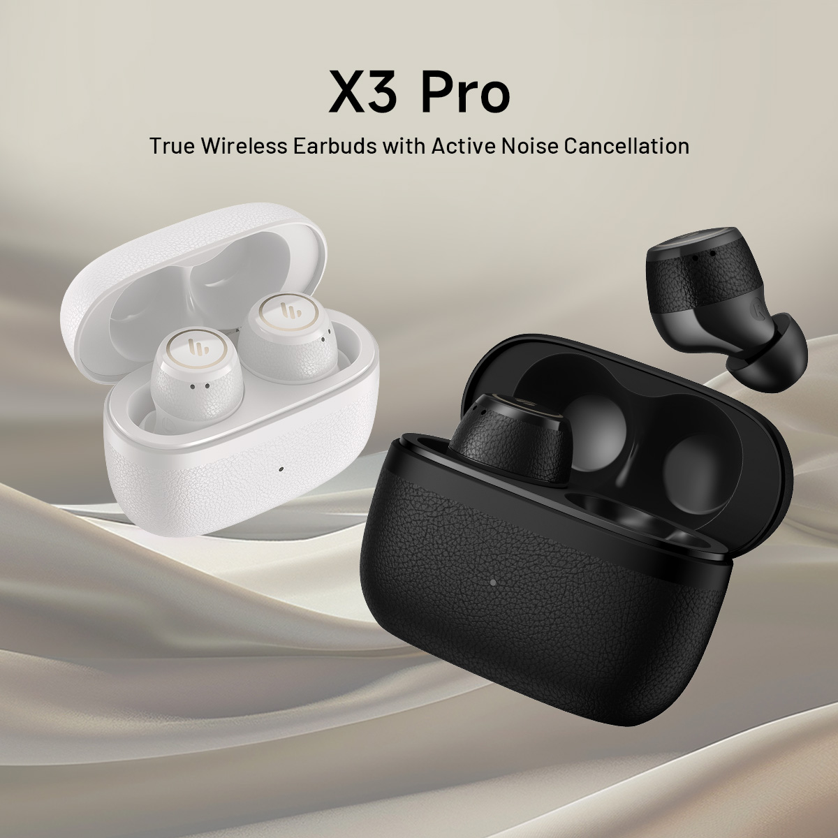 Edifier X3 Pro True Wireless Earbuds with Active Noise Cancellation ...