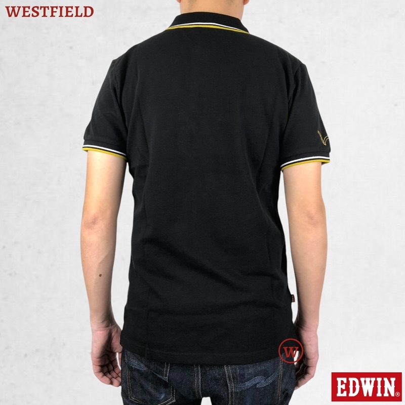 🔥New Arrivals🔥 EDWIN® Men’s Signature New Logo Embossed Polo Collar T-Shirt ( 7482 1939 ...