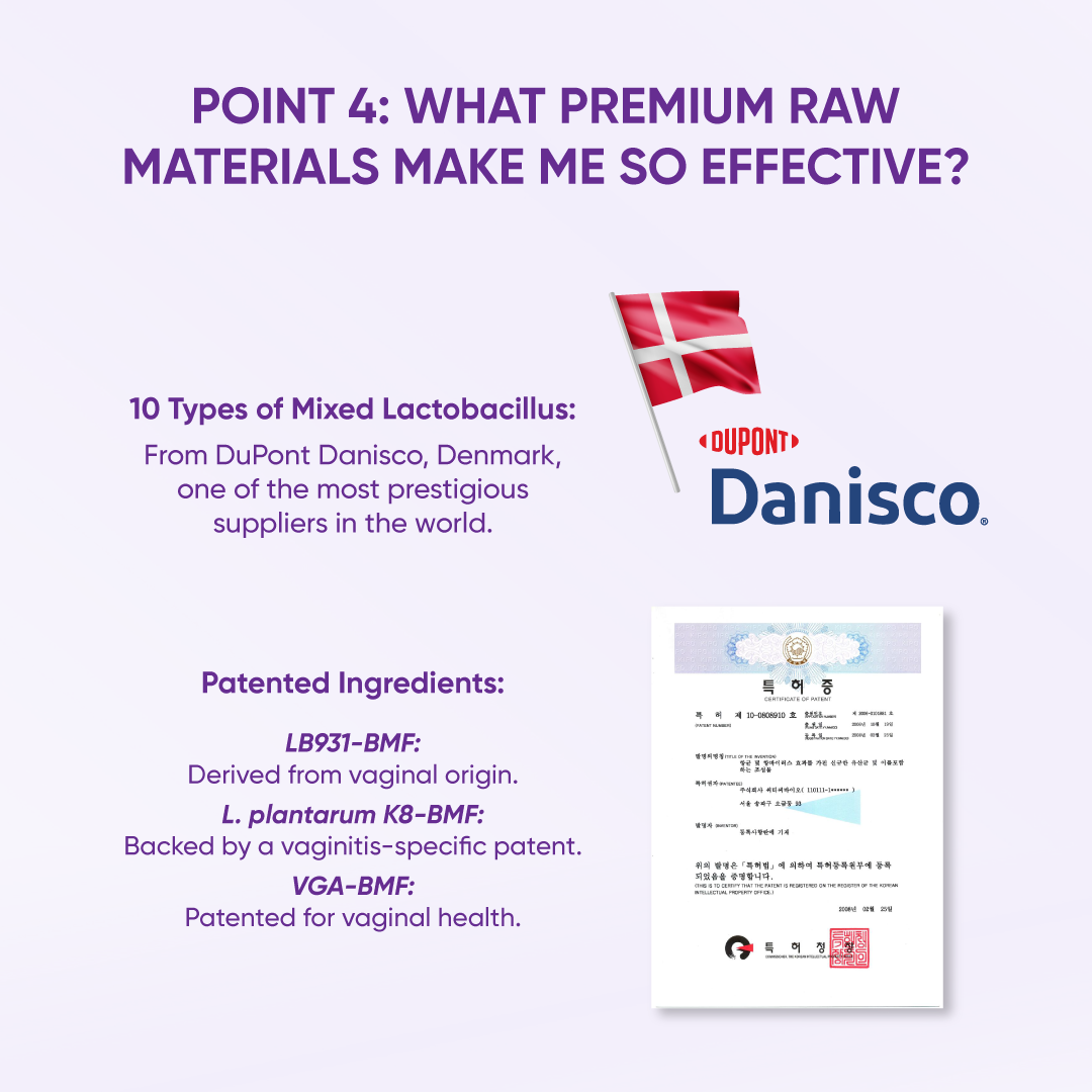 SUPRE WM V Probiotics (益生菌）2gx30sticks for 1month (Women private care ...