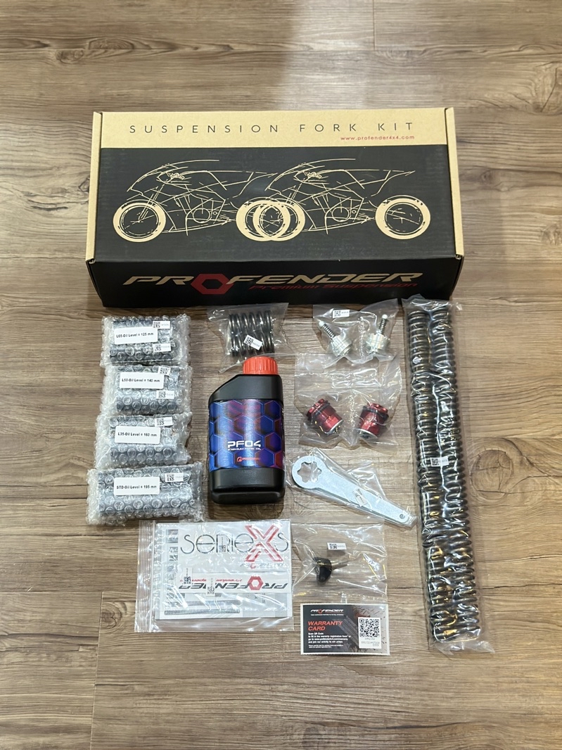Original Profender Fork Kit Yamaha XMax V1 V2 X-Max 250 300 STD Lowered ...