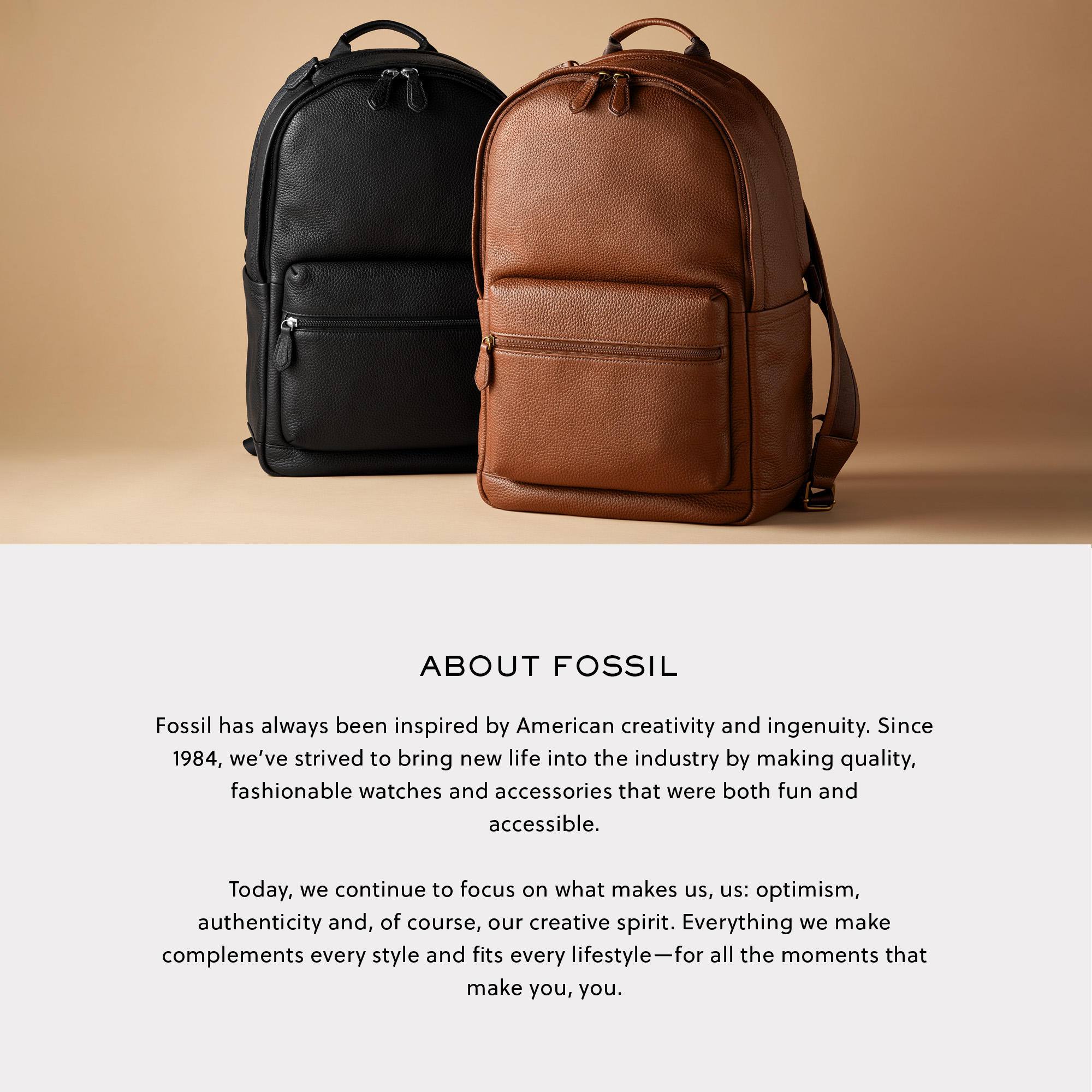 Fossil Men's Buckner Backpack ( MBG9631001 ) - Black Leather | Shopee ...