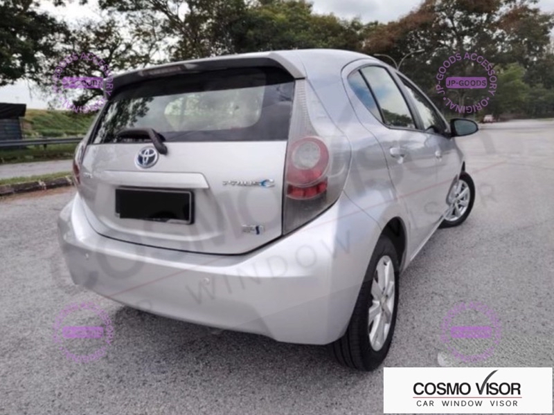 Toyota Prius C / Aqua 2011-2021 Door Visor / Window Vent Visor ...