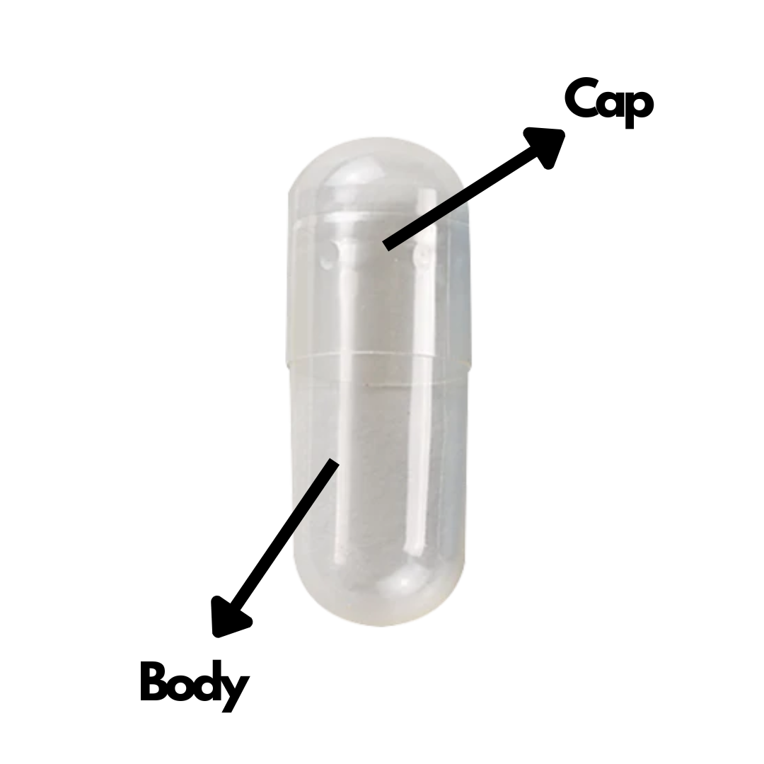 HPE Kapsul Kosong HALAL Size 00 (1000pcs) 空胶囊 / Empty Gelatin Capsule ...