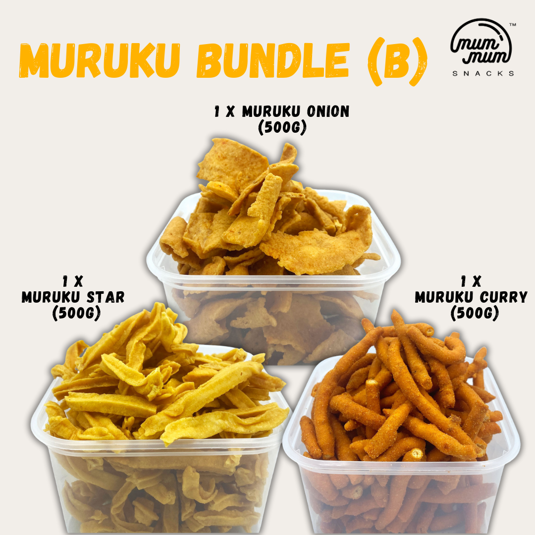 Muruku bundle / Bundle Muruku / Muruku Party Pack | Shopee Malaysia