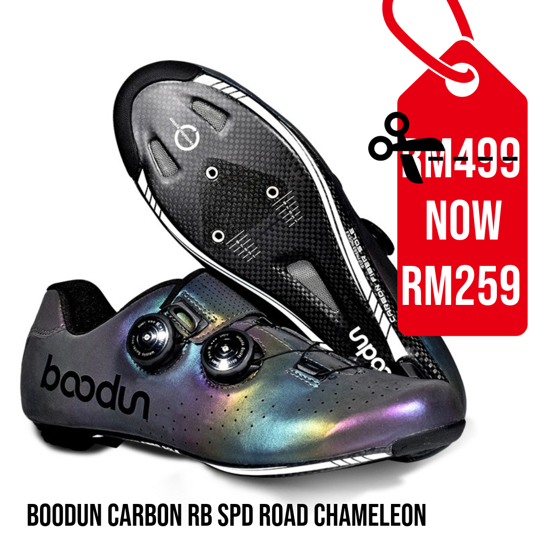 🔥Ready Stock🔥Boodun Carbon RB SPD Road Cycling Shoe Bicycle Shoes Road Bike Cleat Shoes ...
