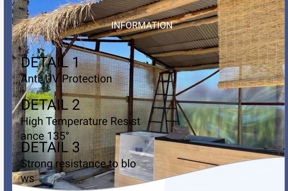 Polycarbonate Awning Sheet/Flat Transparent Roof/Anti UVTransparent ...