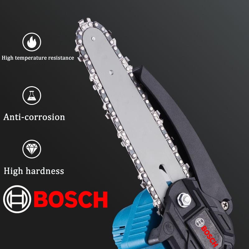 BOSCH READY STOCK Cordless Chainsaw 6 Inch Cutting Portable Chainsaw ...